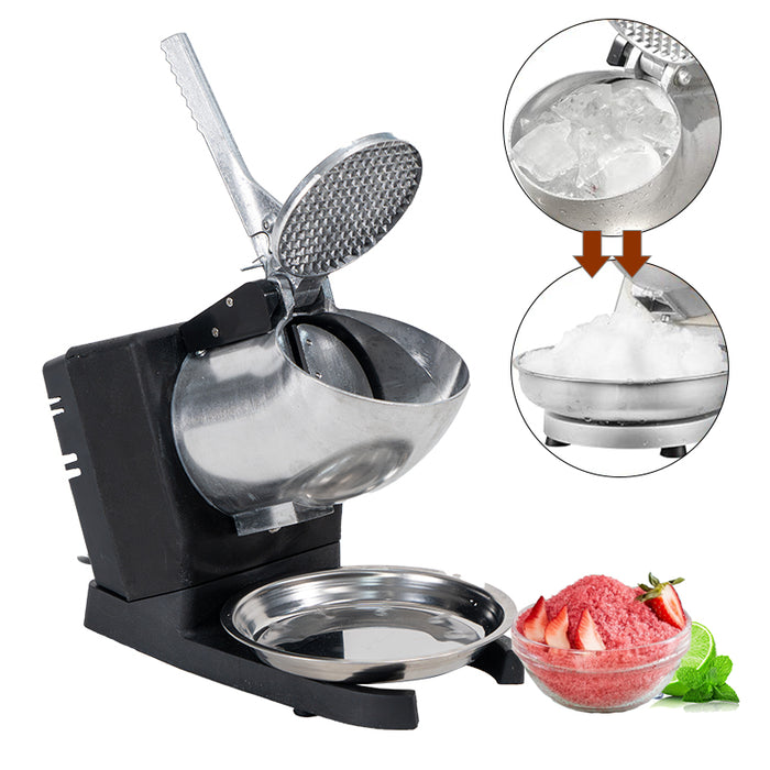 Shaved Ice Machine With Adjustable Blade for Fluffy Ice - SCHWUA