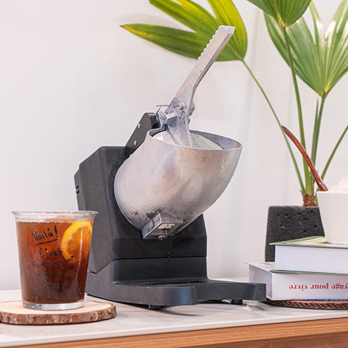 Freestanding Shaved Ice Machine In 304 Stainless Steel With 2 Blades ...